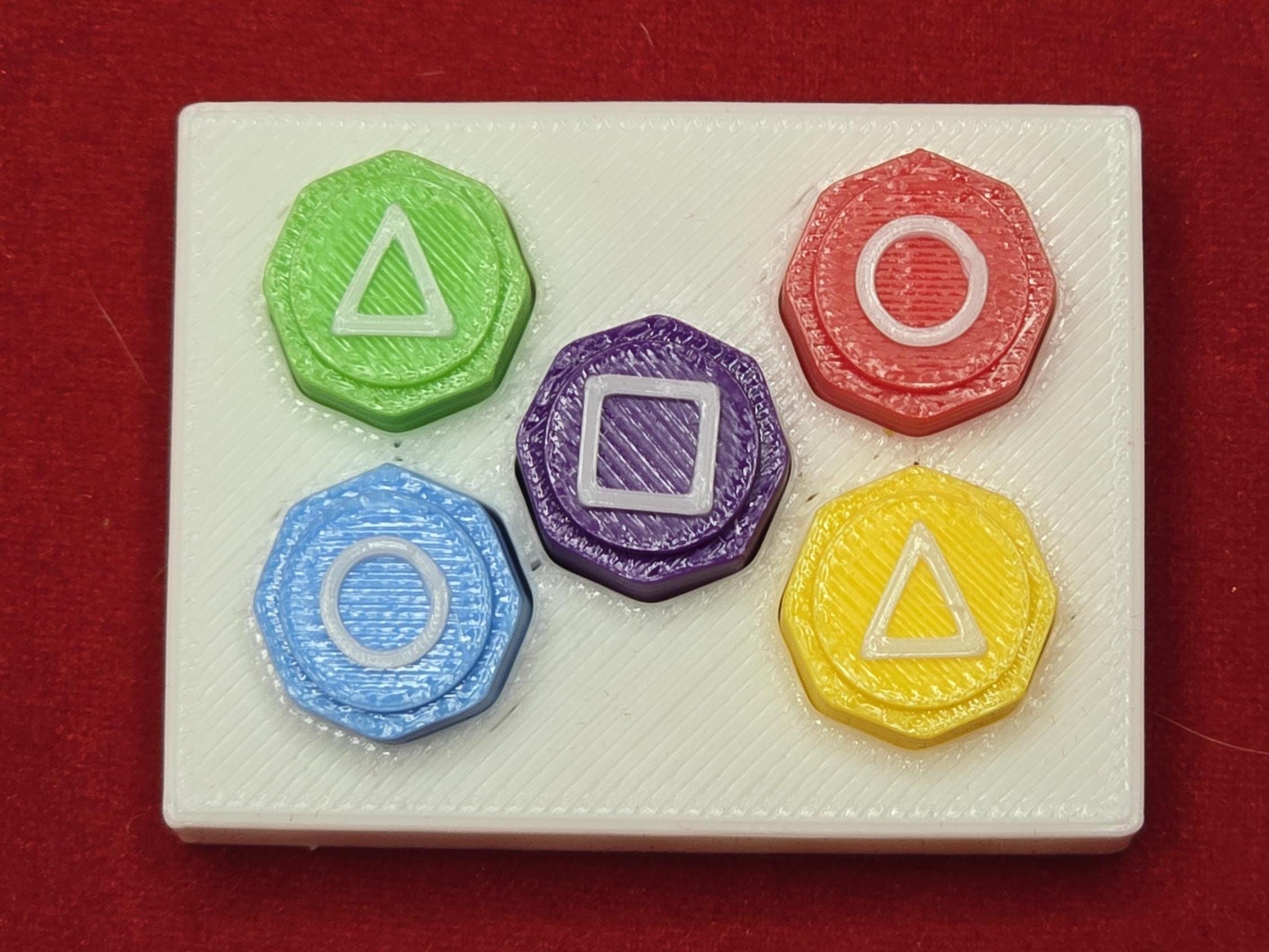 Gonggi Set of Five-pieces and Holder Comes With Instructions Ships Same ...