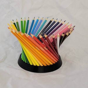 36/48 Pencil Holder, Colored Pencil Carousel, Pen Organizer - Made in ...