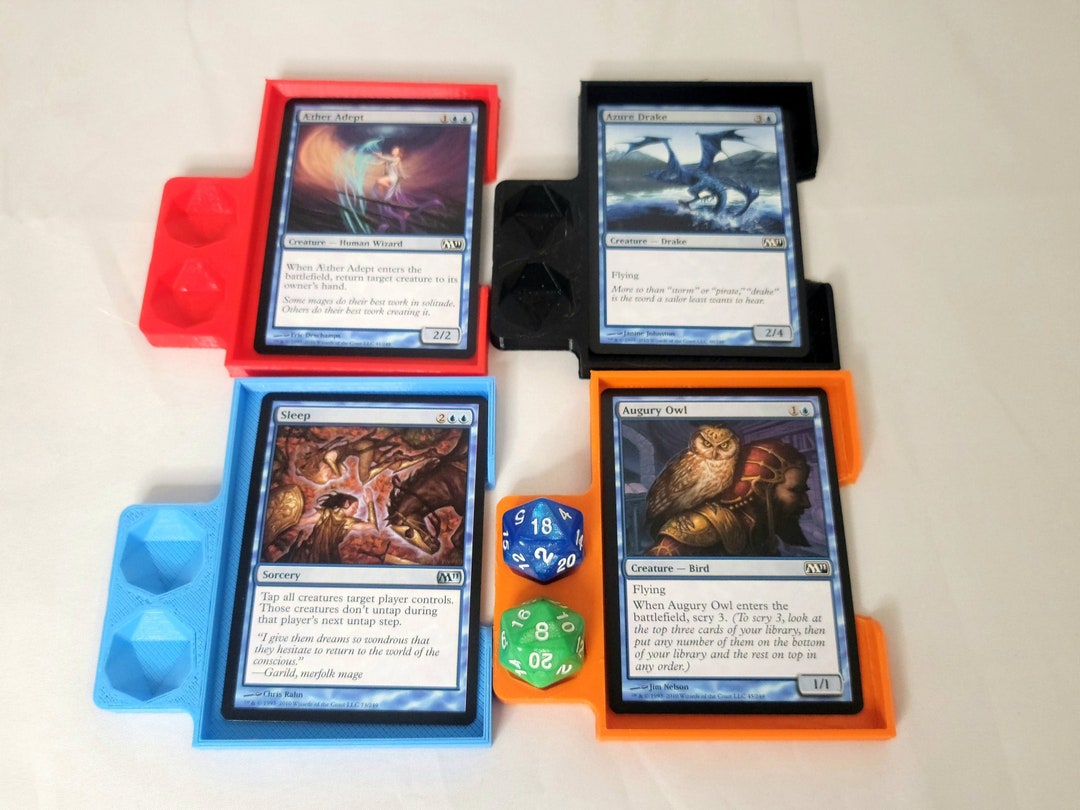 Planeswalker Commander Loyalty and Life Tracker Tray | Magic Cards ...