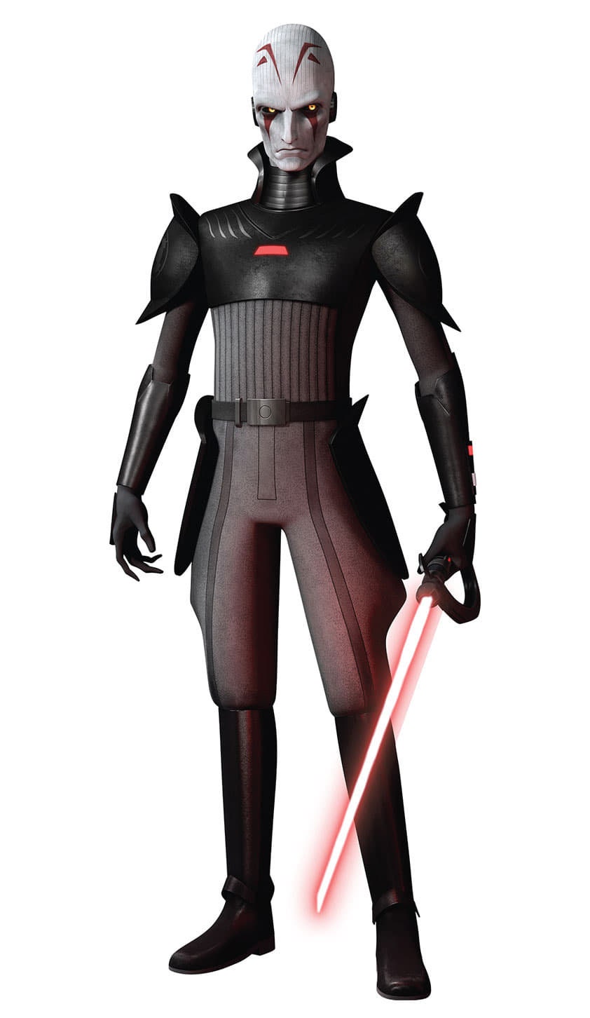 Star Wars Rebels Grand Inquisitor Armor Plates Stl File Etsy
