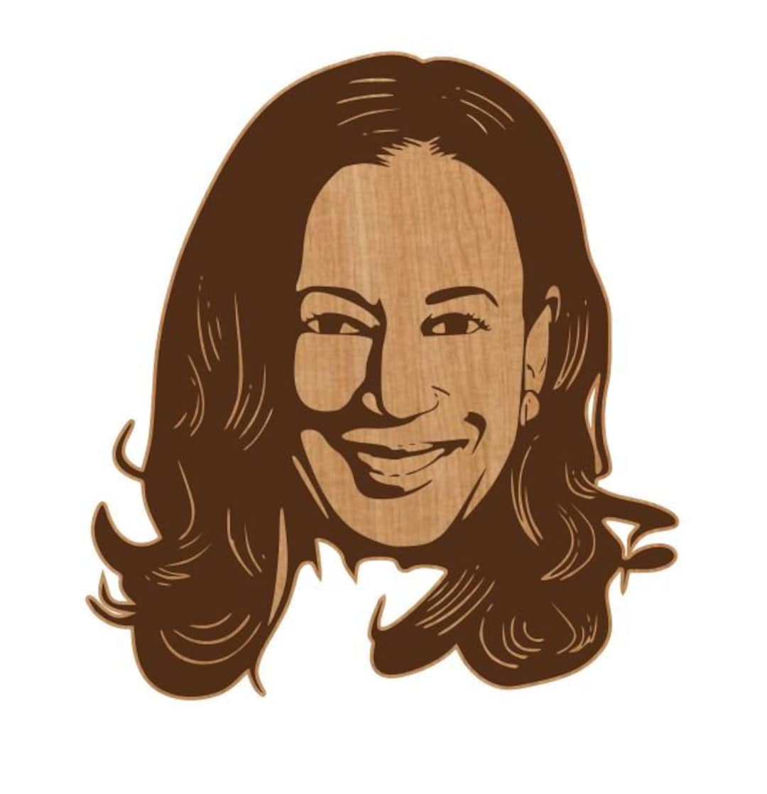 Kamala Series: KH Head- Acrylic Earring/wood Earring/laser Cut Earring ...