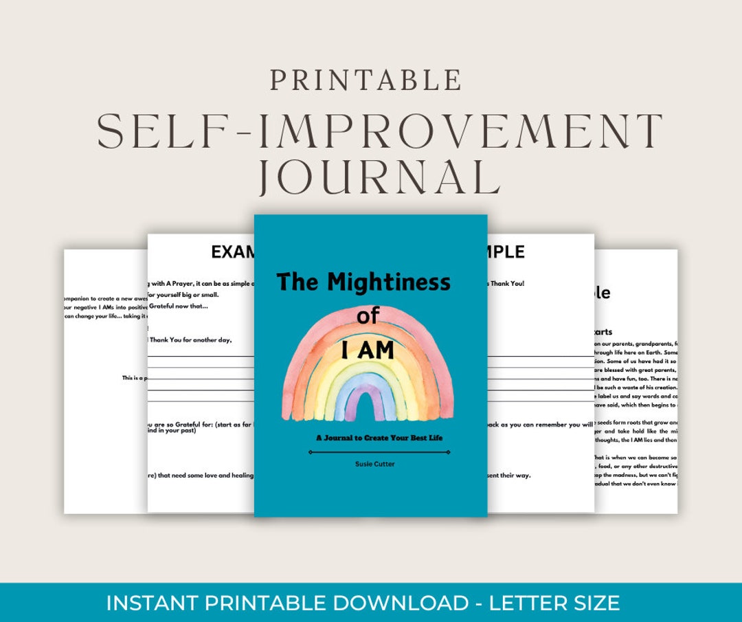 The Mightiness of I AM a Printable Journal That Will Change Your Life ...