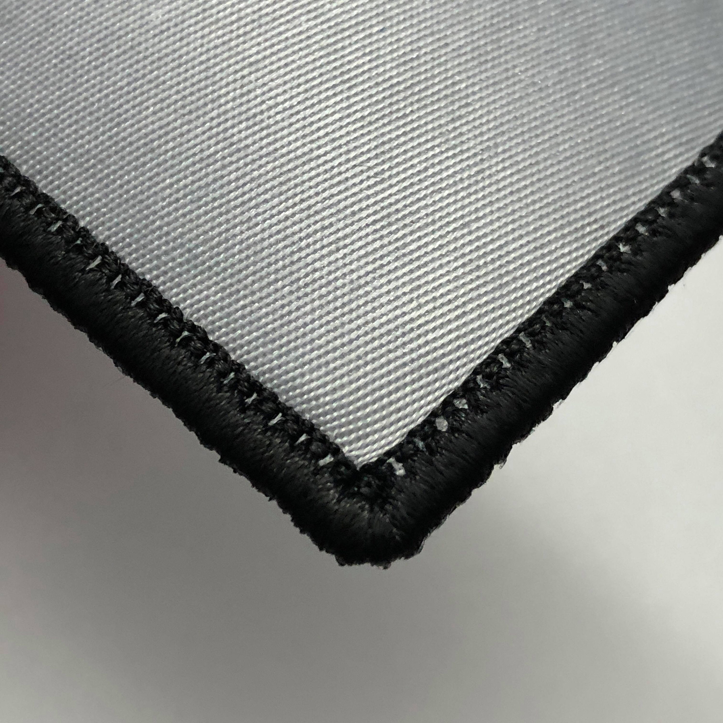 2.25x3.5 Faux Merrow DIGITAL EMBROIDERY File Tool Rectangle Patch Border Filled for Twill Over ...