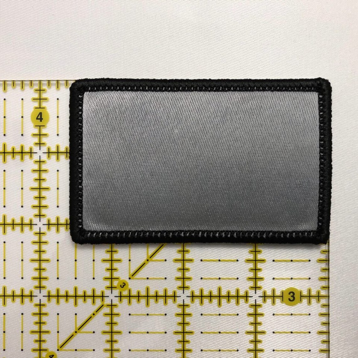 2.25x3.5 Faux Merrow DIGITAL EMBROIDERY File Tool Rectangle Patch ...