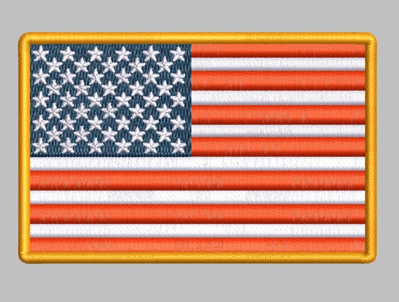 American Flag DIGITAL EMBROIDERY File Old Glory USA Ethnic | Etsy