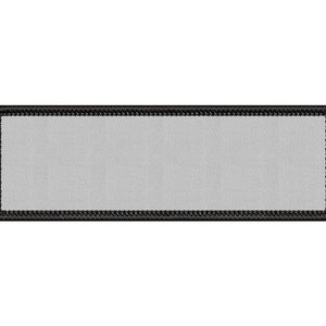 2x6 Faux Merrow DIGITAL EMBROIDERY File Tool Rectangle Patch Border Filled for Twill Over Vinyl ...