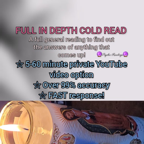 FULL in Depth Cold Psychic Reading General Reading Answers | Etsy