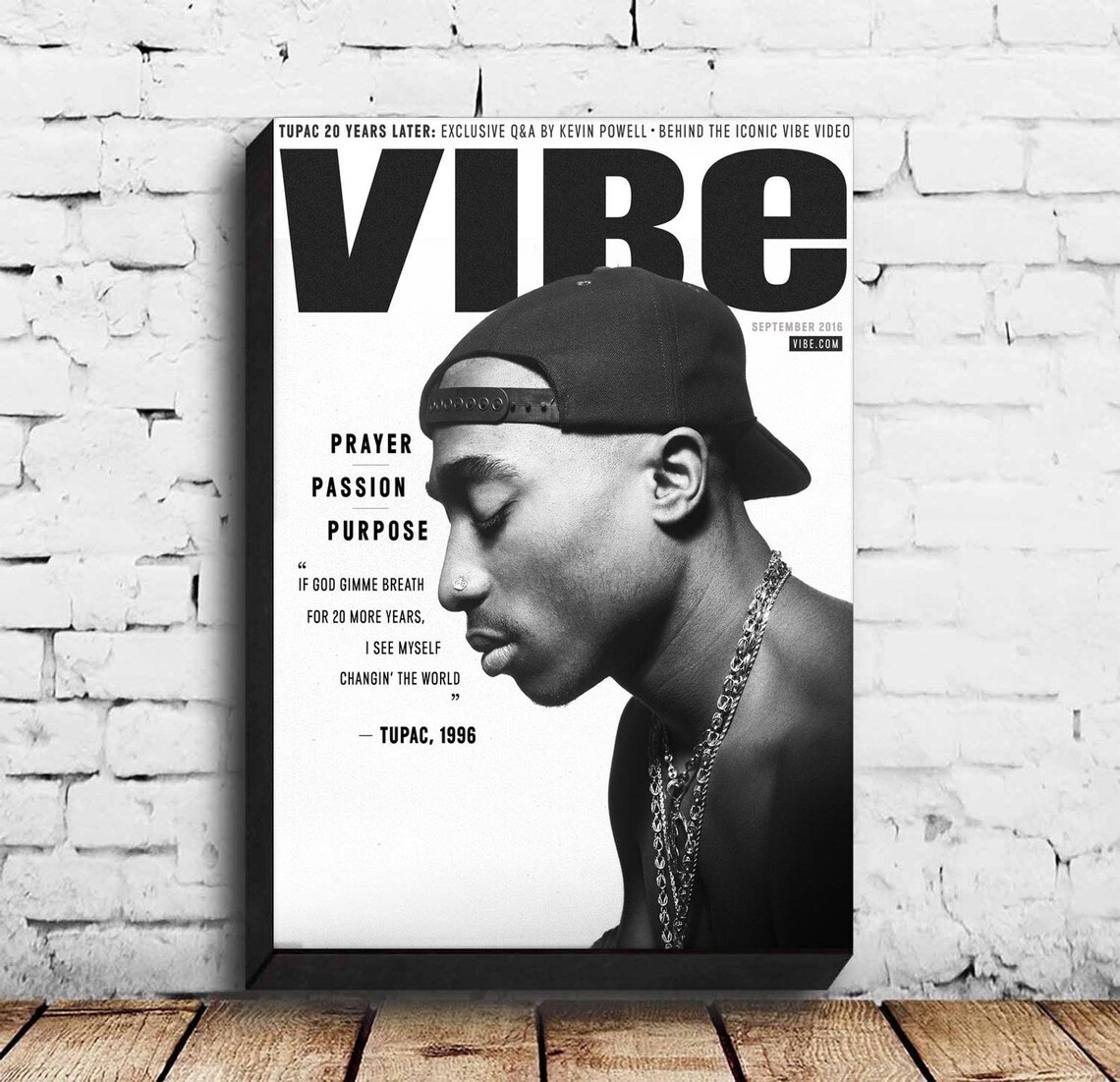 Tupac Poster 2pac Poster Tupac Shakur Wall Art Rapper Wall | Etsy