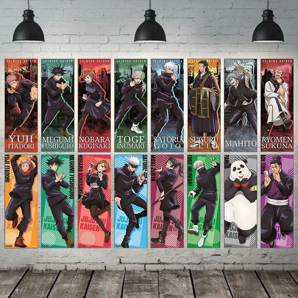 15 Jujutsu Kaisen Poster Wall Art Jujutsu Kaisen Print | Etsy