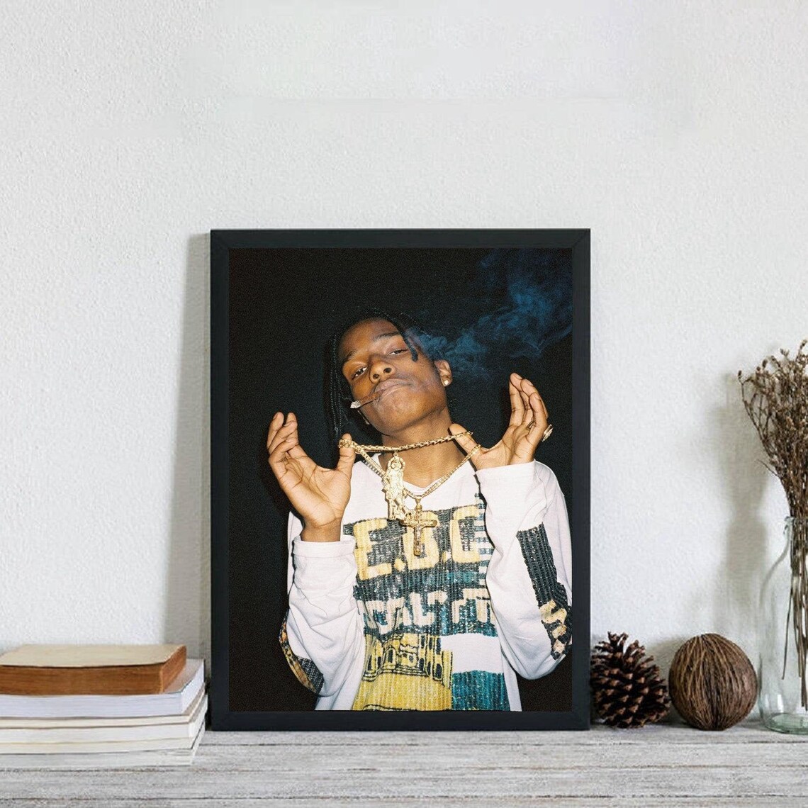 ASAP Rocky Music Poster ASAP Rocky Print ASAP Rocky Poster | Etsy