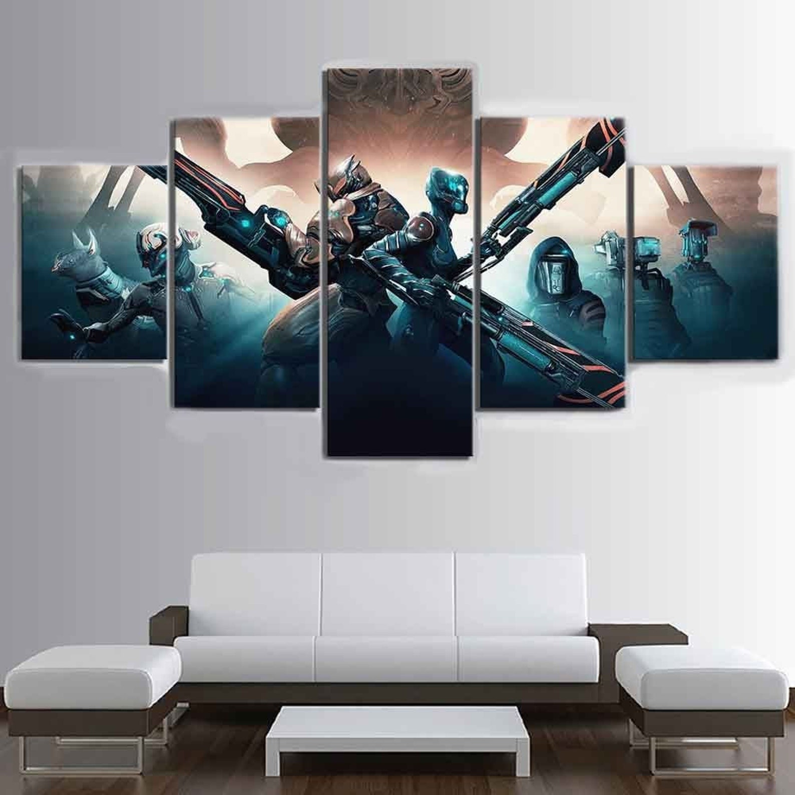 5 Pcs Warframe Poster Wall Art Warframe Video Game Poster | Etsy