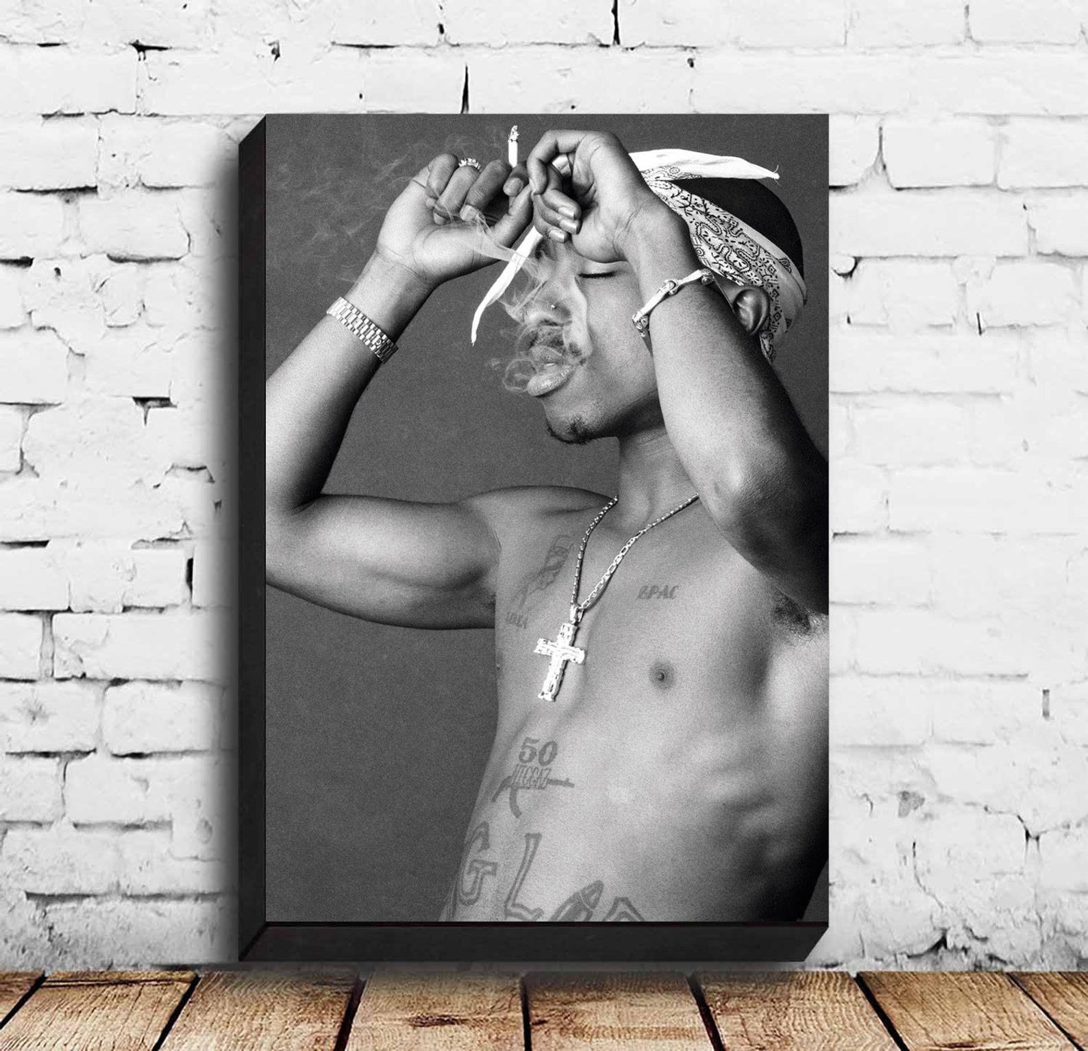 Tupac Shakur Poster Tupac Poster Wall Art 2pac Poster | Etsy