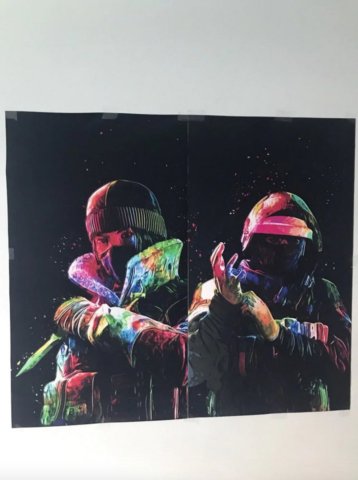 Rainbow Six Siege Poster R6 Print Video Game Poster Tom | Etsy