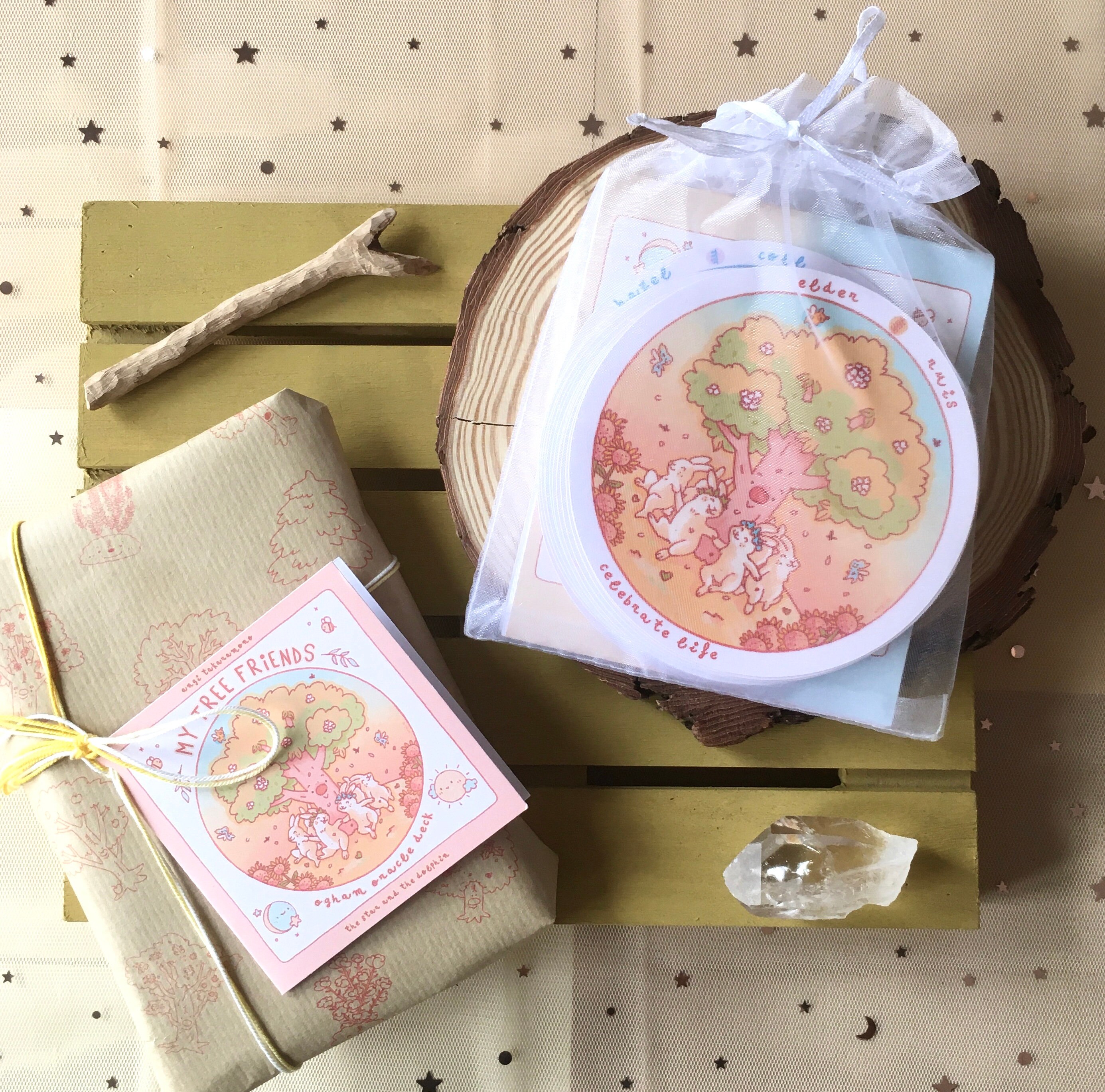 Ogham Tree Oracle, Tree Oracle Deck, Celtic Oracle Cards, Celtic Tree ...