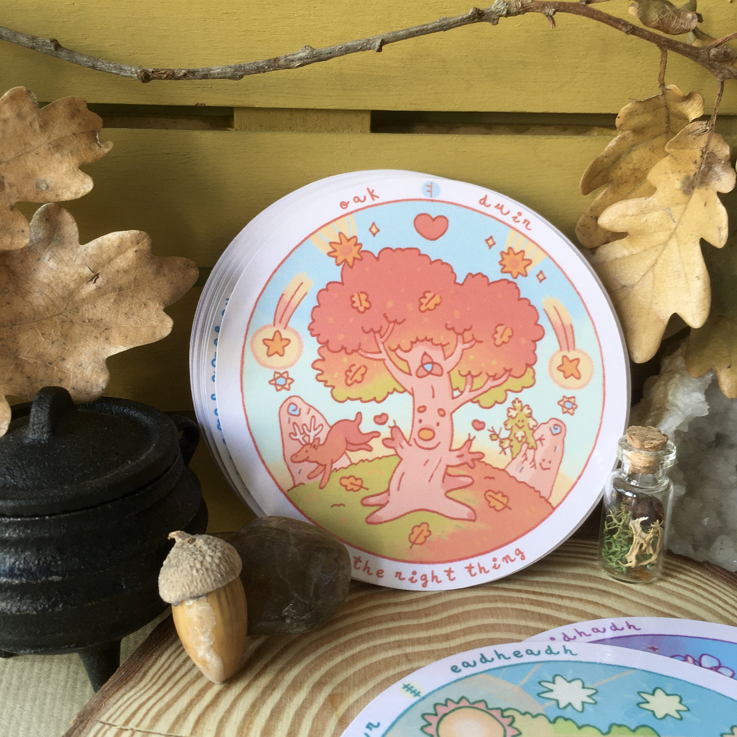 Ogham Tree Oracle, Tree Oracle Deck, Celtic Oracle Cards, Celtic Tree ...