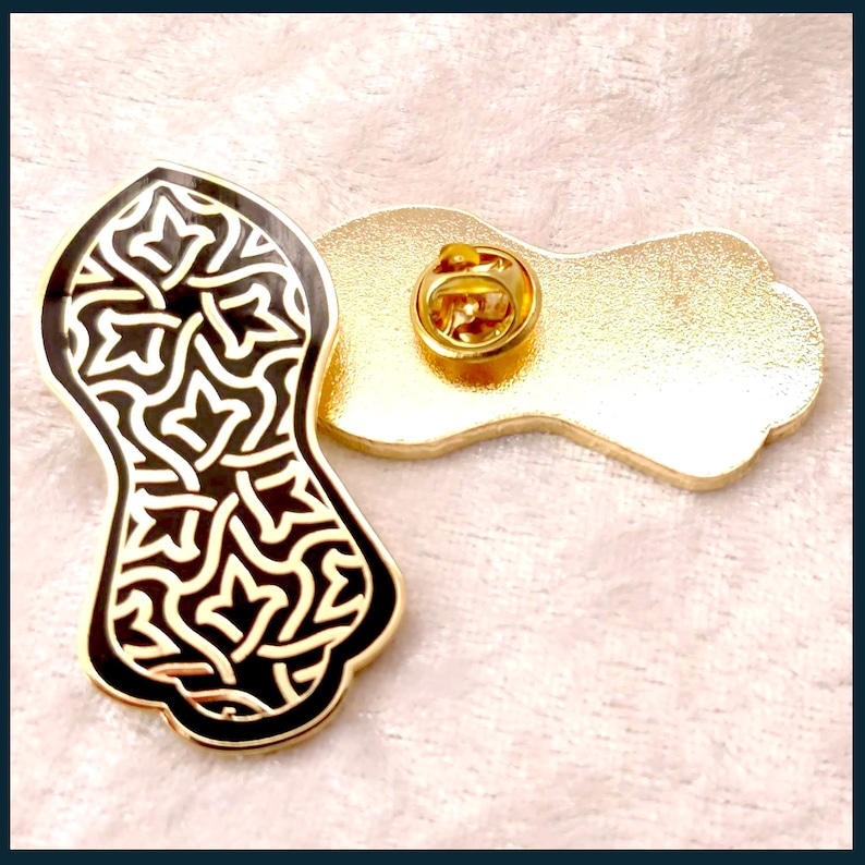 Muslim Brooch, Unique Metal Lapel Pin, Islamic Symbol, Muslim Jewelry ...