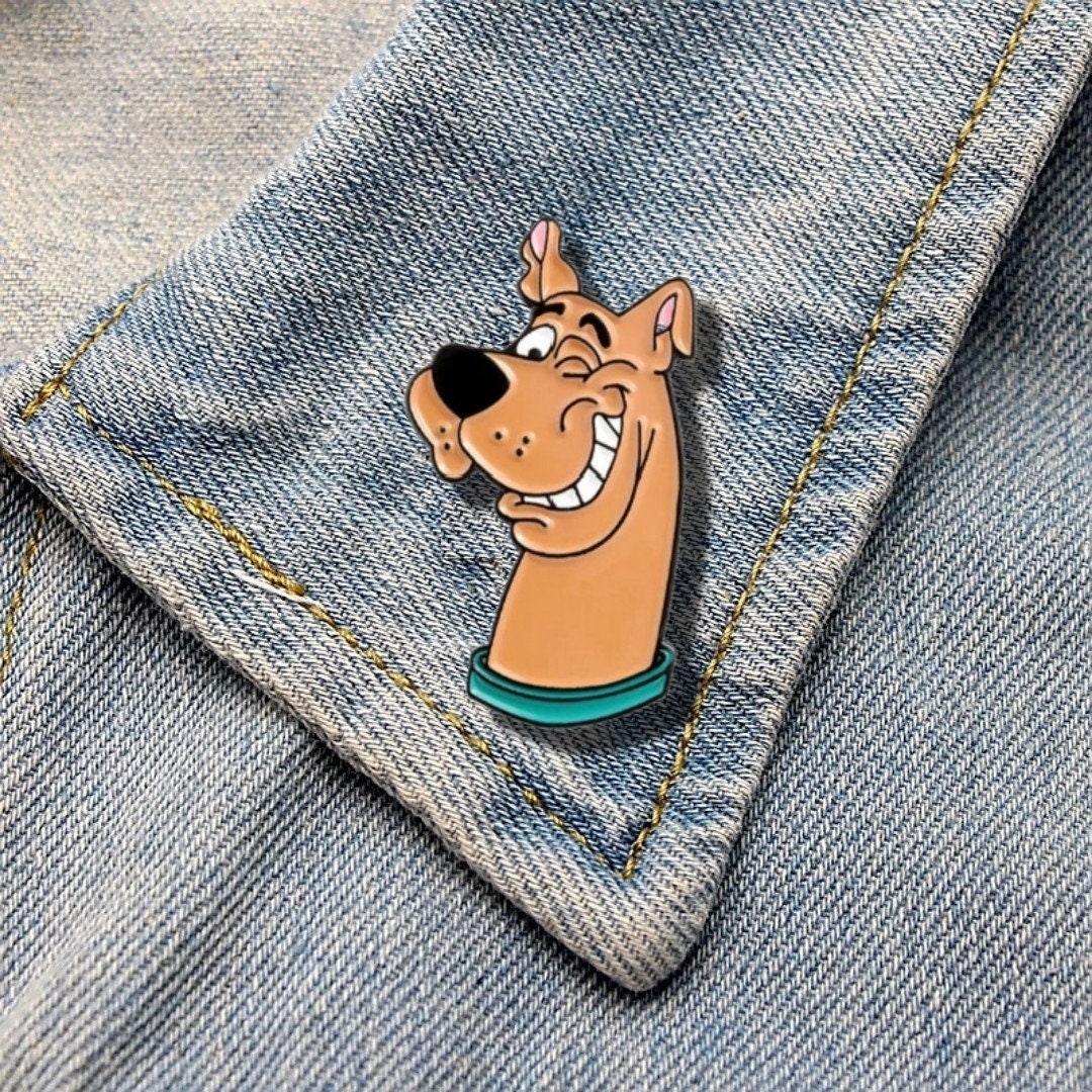Scooby Dooby Doo Cartoon Enamel Pin Charactercute Enamel Pinfunny Enamel Pincustom Lapel Pin