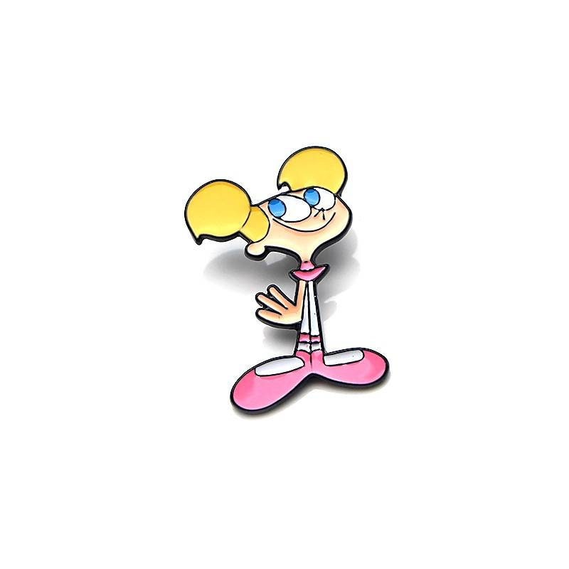 Dexter's Laboratory Cartoon Enamel Pin , Dee Dee Character Pin , Enamel ...