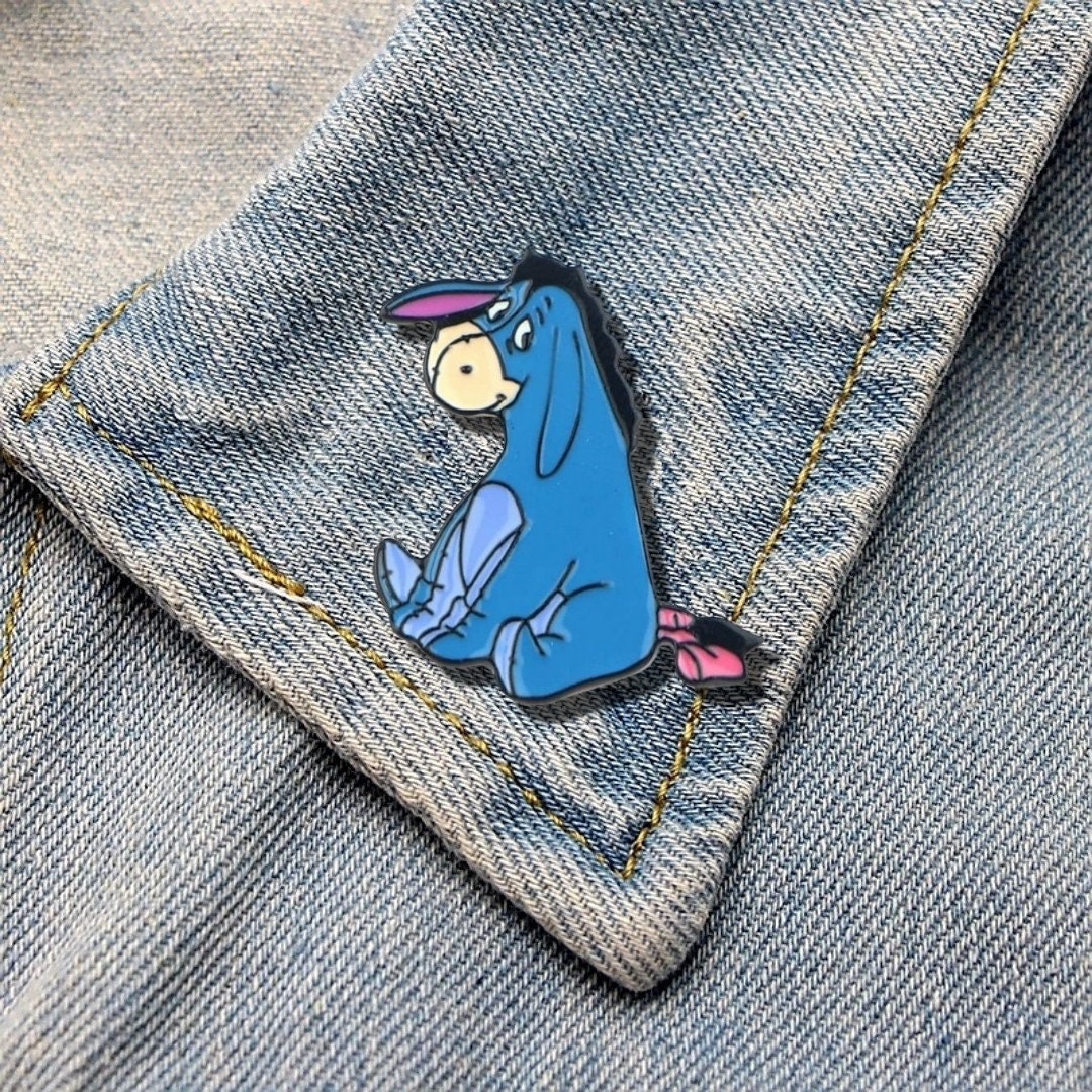 Donkey Winnie the Pooh Cartoon Characters Cute Enamel - Etsy UK