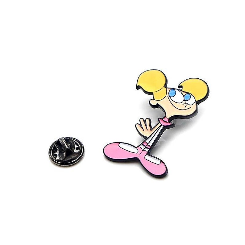 Dexter's Laboratory Cartoon Enamel Pin , Dee Dee Character Pin , Enamel ...
