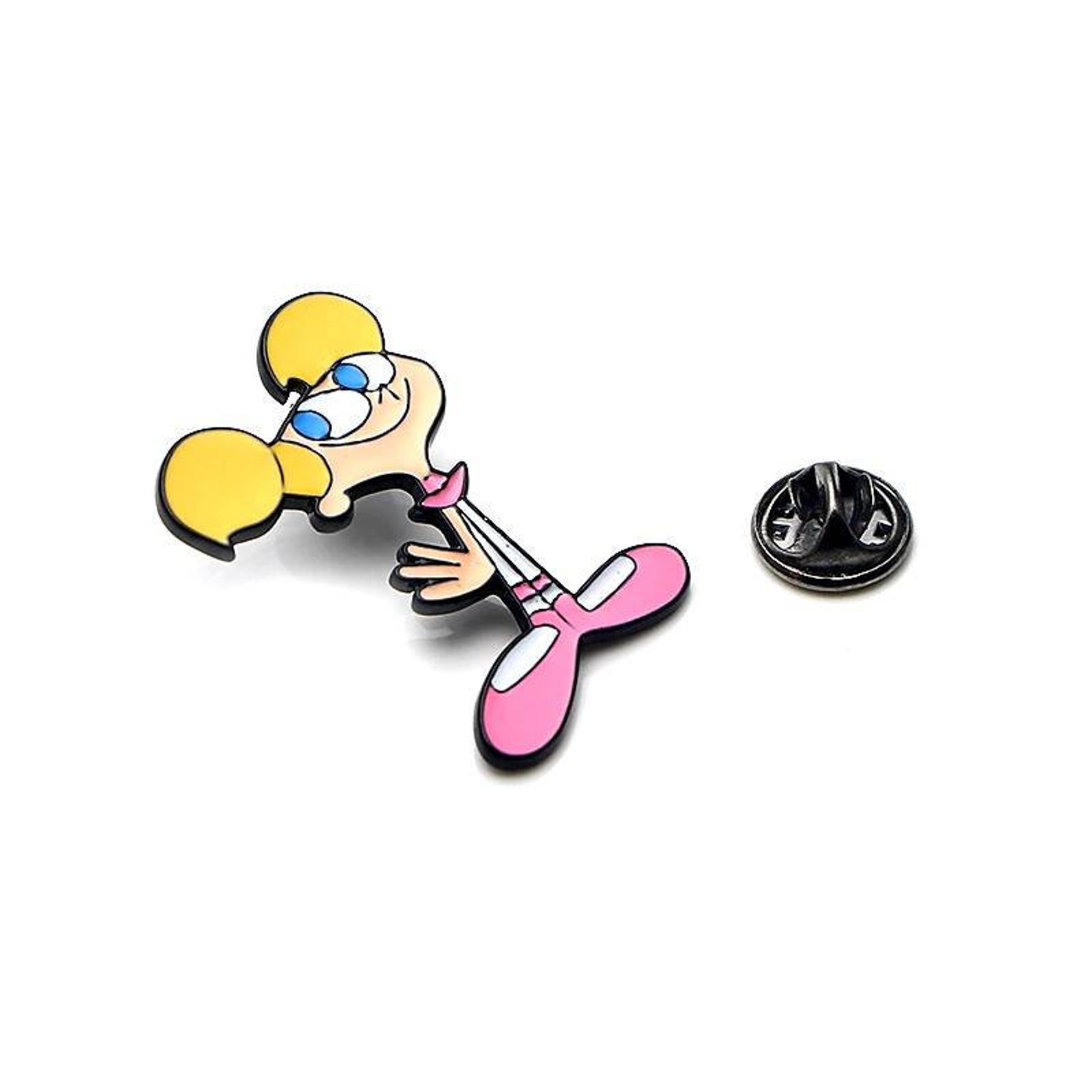 Dexter's Laboratory Cartoon Enamel Pin , Dee Dee Character Pin , Enamel ...