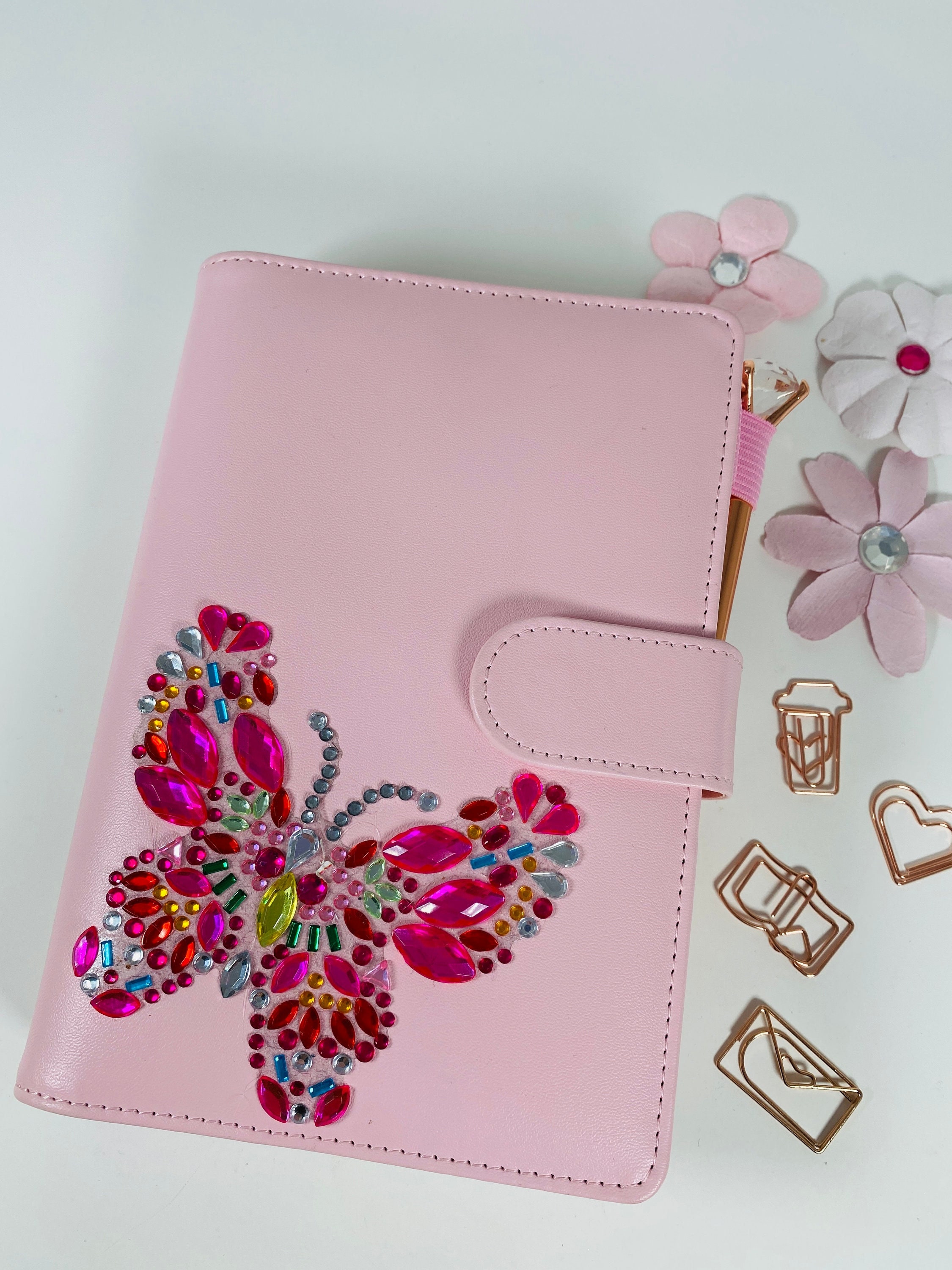 Butterfly Personal Planner Binder Personal Organizer - Etsy