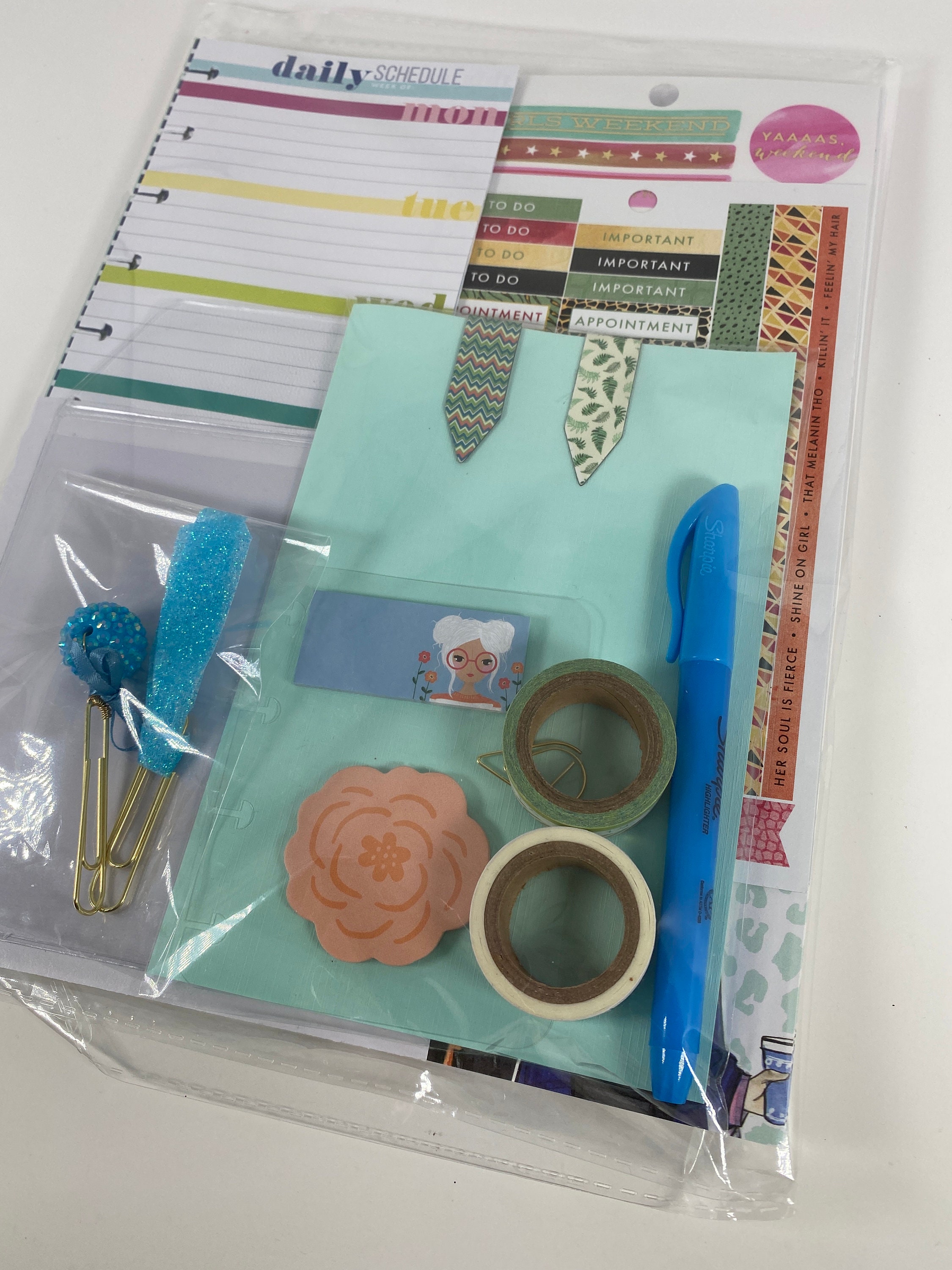 Happy Planner Big Accessory Kit Gift Set Planner Insert - Etsy