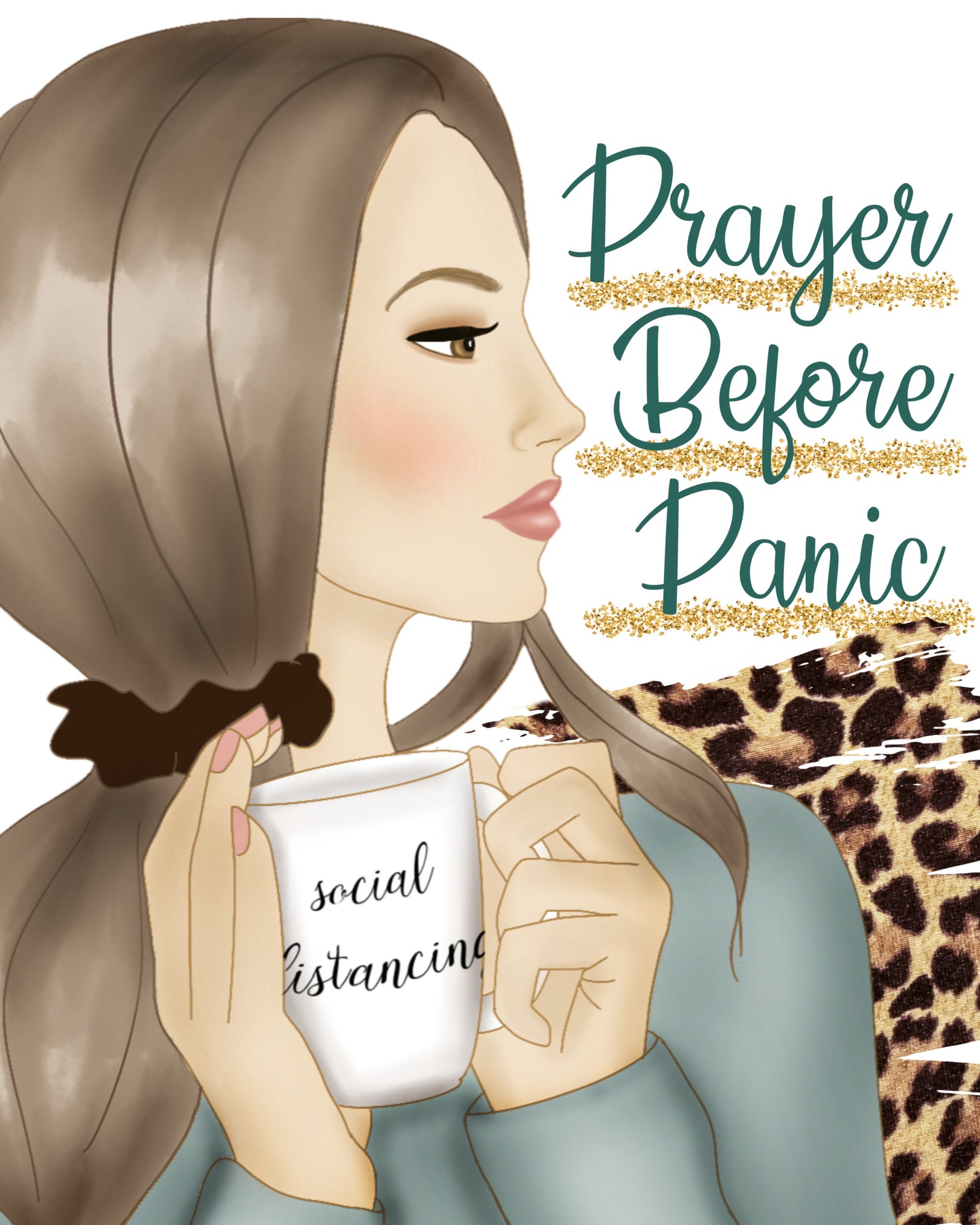 Pray Before Panic Loaded Pocket Page Marker Dashboard With - Etsy