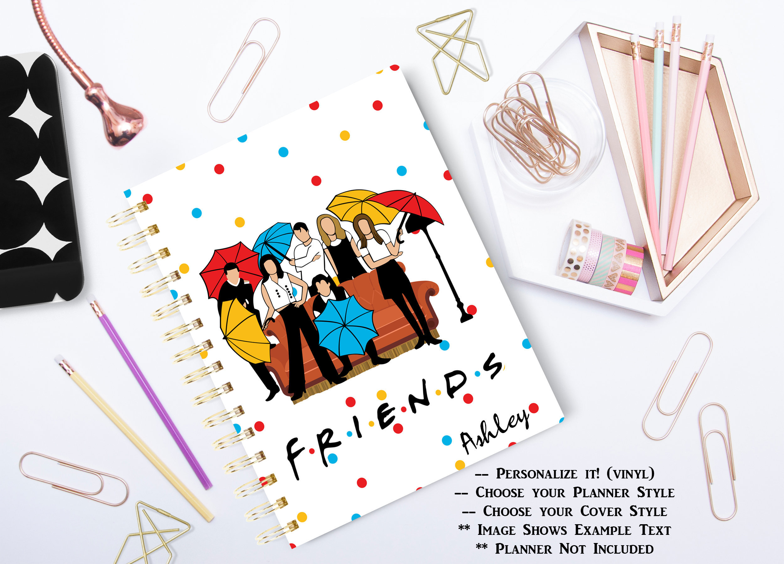 Friends TV Show Planner Cover Set Friends Covers for Happy | Etsy