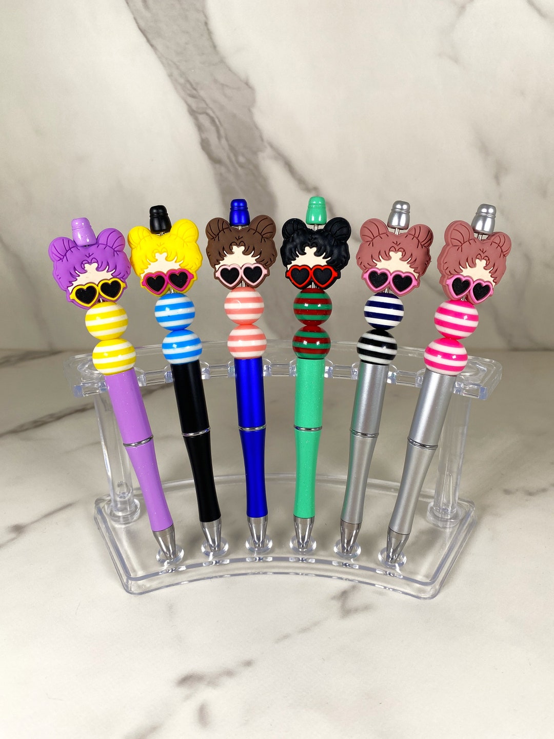 Beaded Pen, Girl Boss Pen, Unique Pens, Custom Pen, Birthday Favor Gift ...