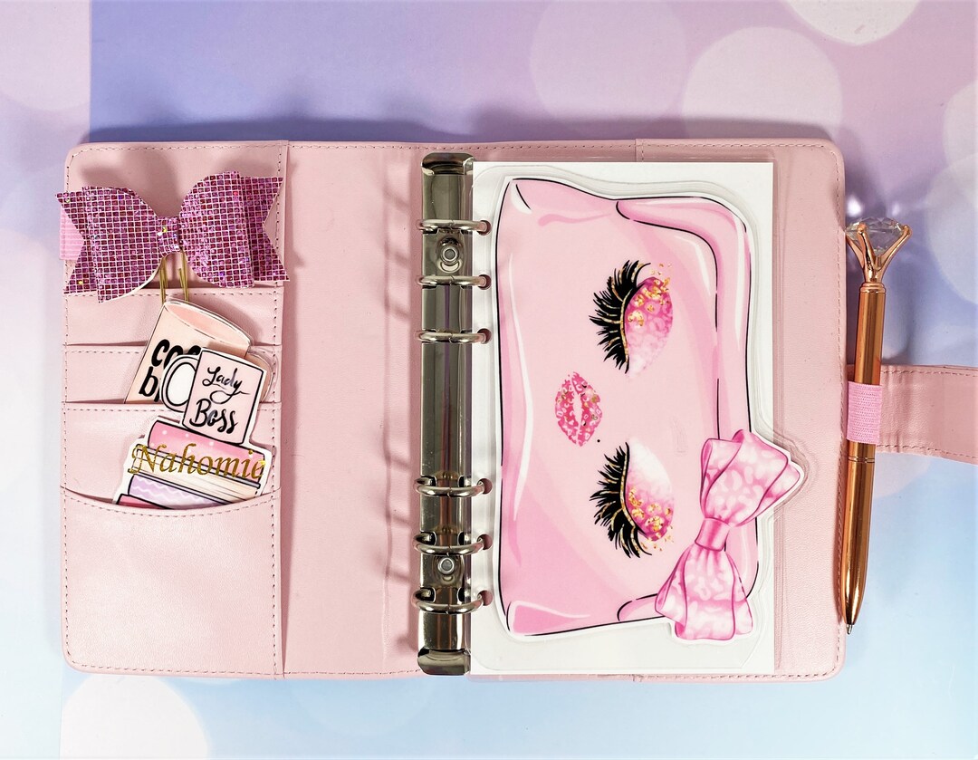 Pink Purse Planner Dashboard: Fashionista Planner Accessory ...