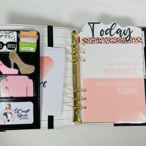Planner Dashboard Insert, Inspirational Dashboard, Happy Planner ...