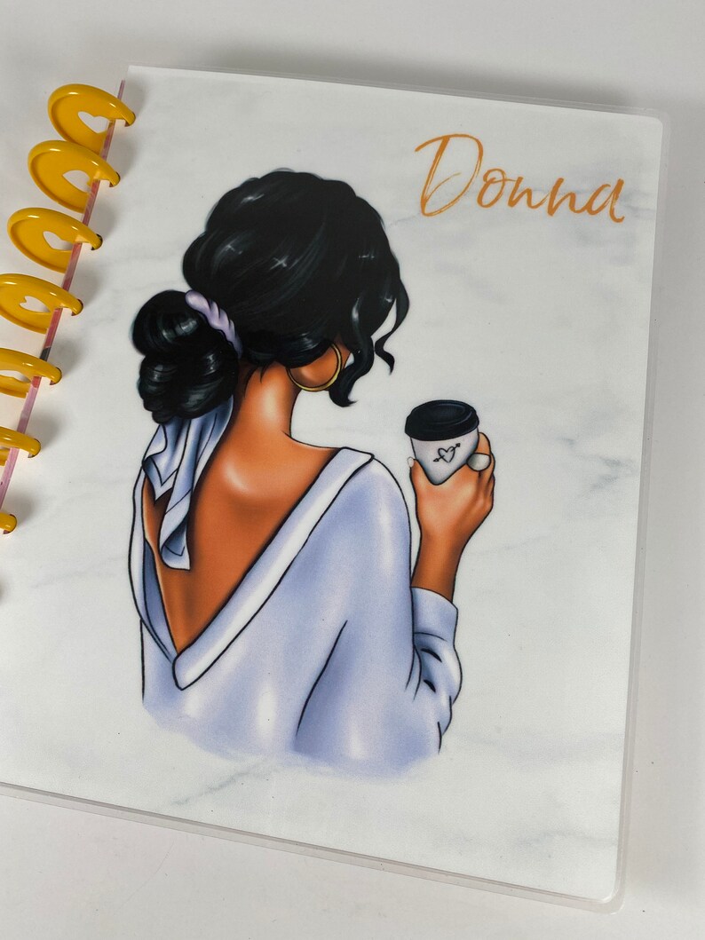 Planner Cover for Happy Planner Coffee Girl Cover Set - Etsy