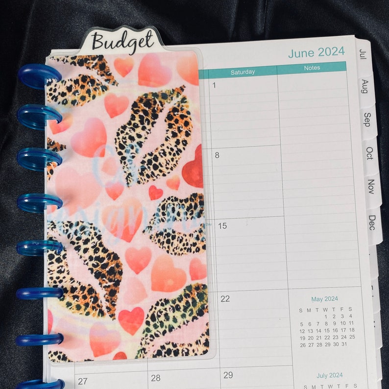 Leopard Print Planner Dashboard: Handmade Tabbed Organizer - Etsy