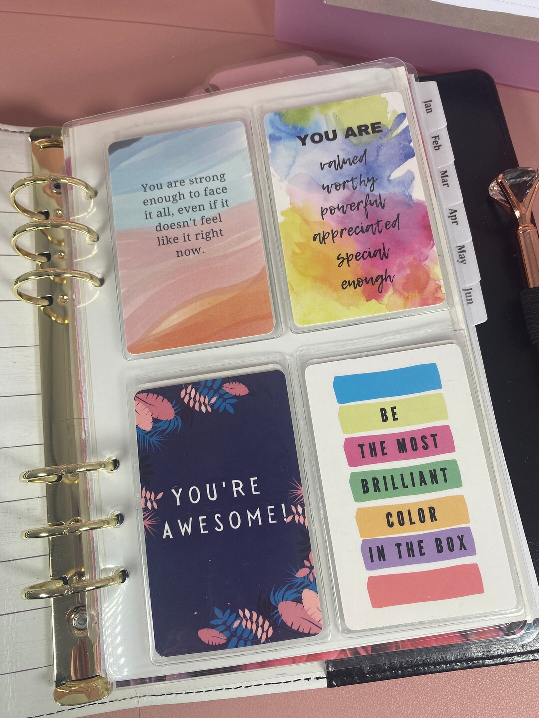 Journal Card Holder, Journal Card Dashboard, Business Card Holder ...