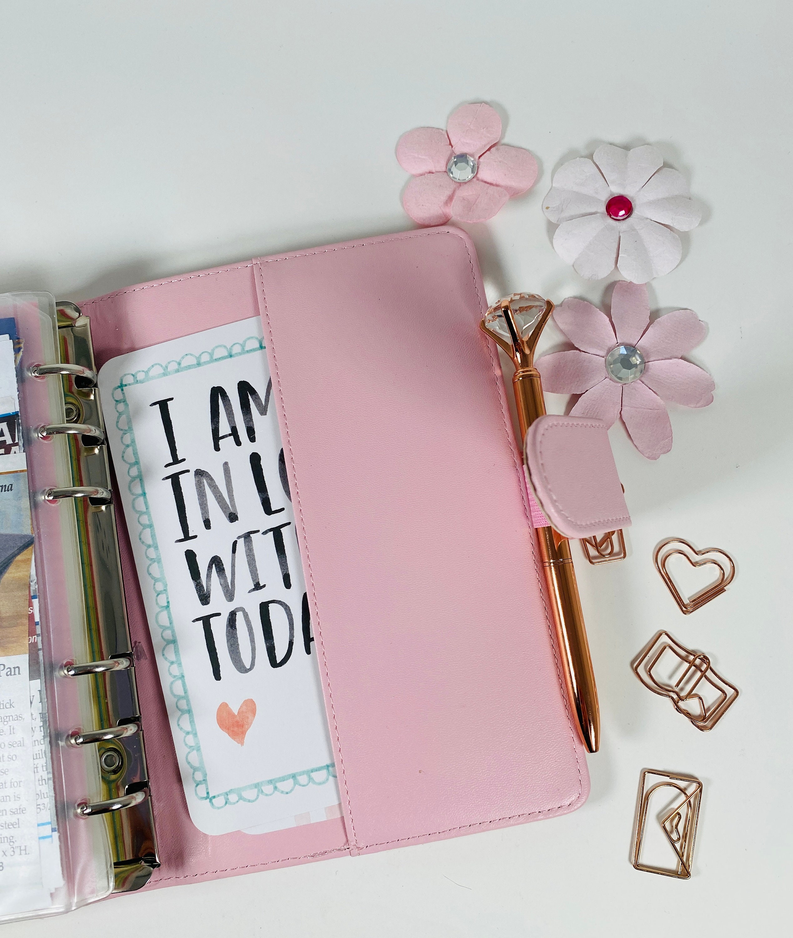 Butterfly Personal Planner Binder Personal Organizer - Etsy