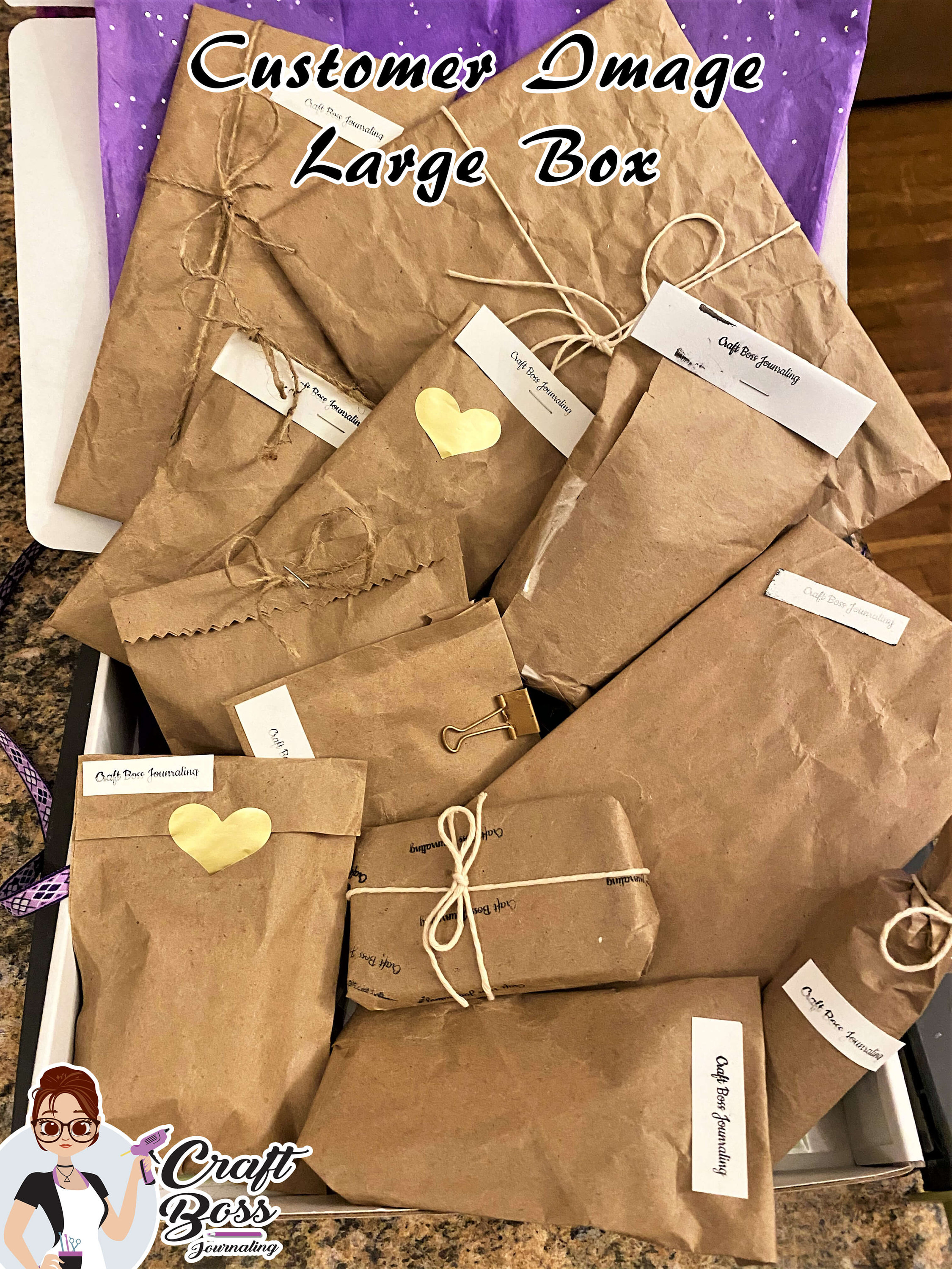 Craft Mystery Box Journal Accessories Embellishment Junk - Etsy