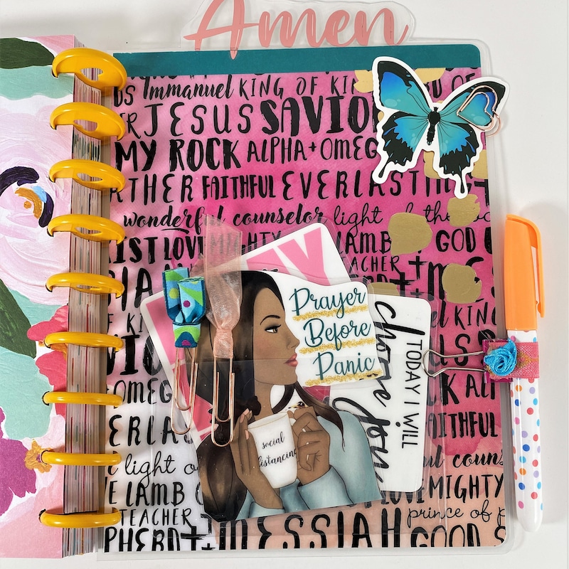 Faith Planner Insert - Etsy