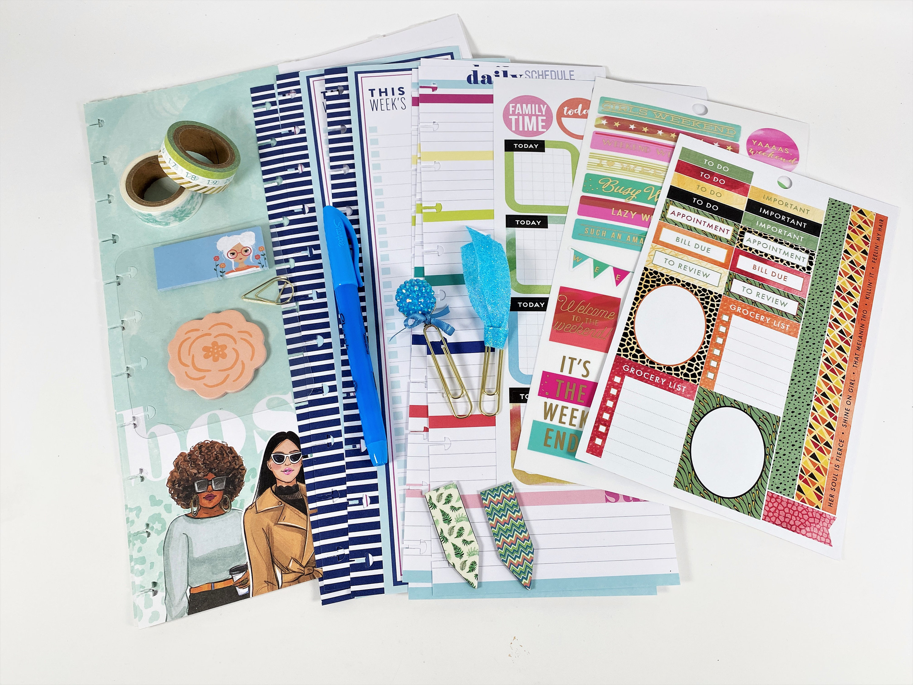 Happy Planner Big Accessory Kit Gift Set Planner Insert - Etsy