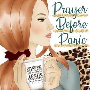 Inspirational Page Marker Dashboard, Pray Before Panic, Faith Bookmark ...