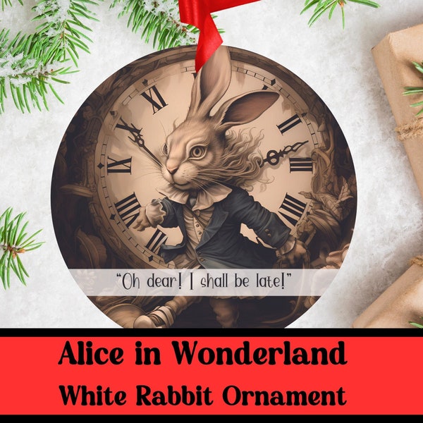 Alice in Wonderland Ornament - Etsy