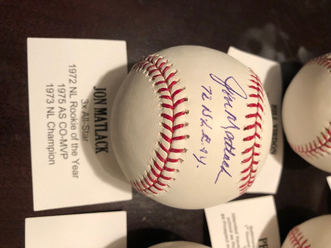 Vintage Autographed Baseball Collection 7 Baseballs 5 Are - Etsy