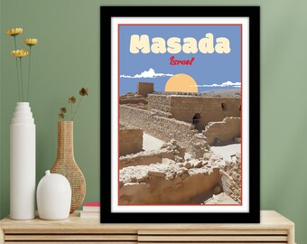 Masada Poster - Etsy