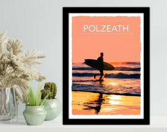 Polzeath Poster - Etsy