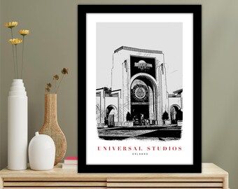Universal Studios Wall Art - Etsy