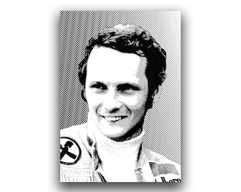 Niki Lauda Poster - Etsy