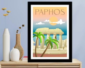 Paphos Poster - Etsy