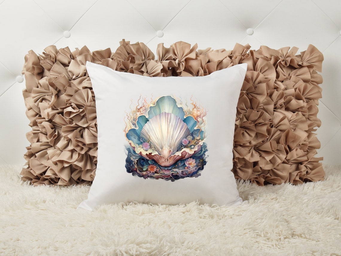 The Little Mermaid Watercolor Clipart, Digital Clipart Bundle, Fairy ...