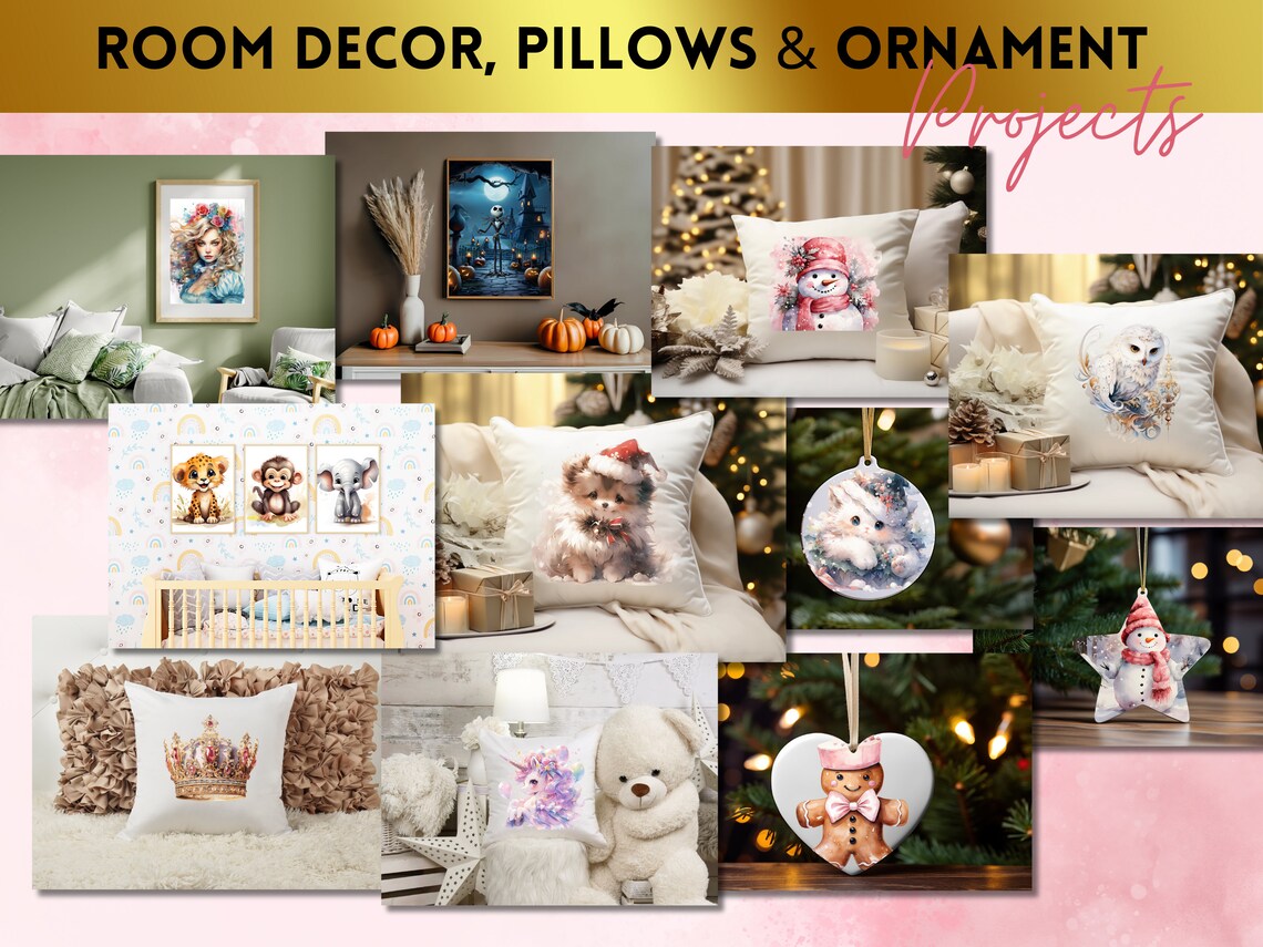 All-in-one Whole Watercolor Clipart Shop Access, Digital Clipart Bundle ...