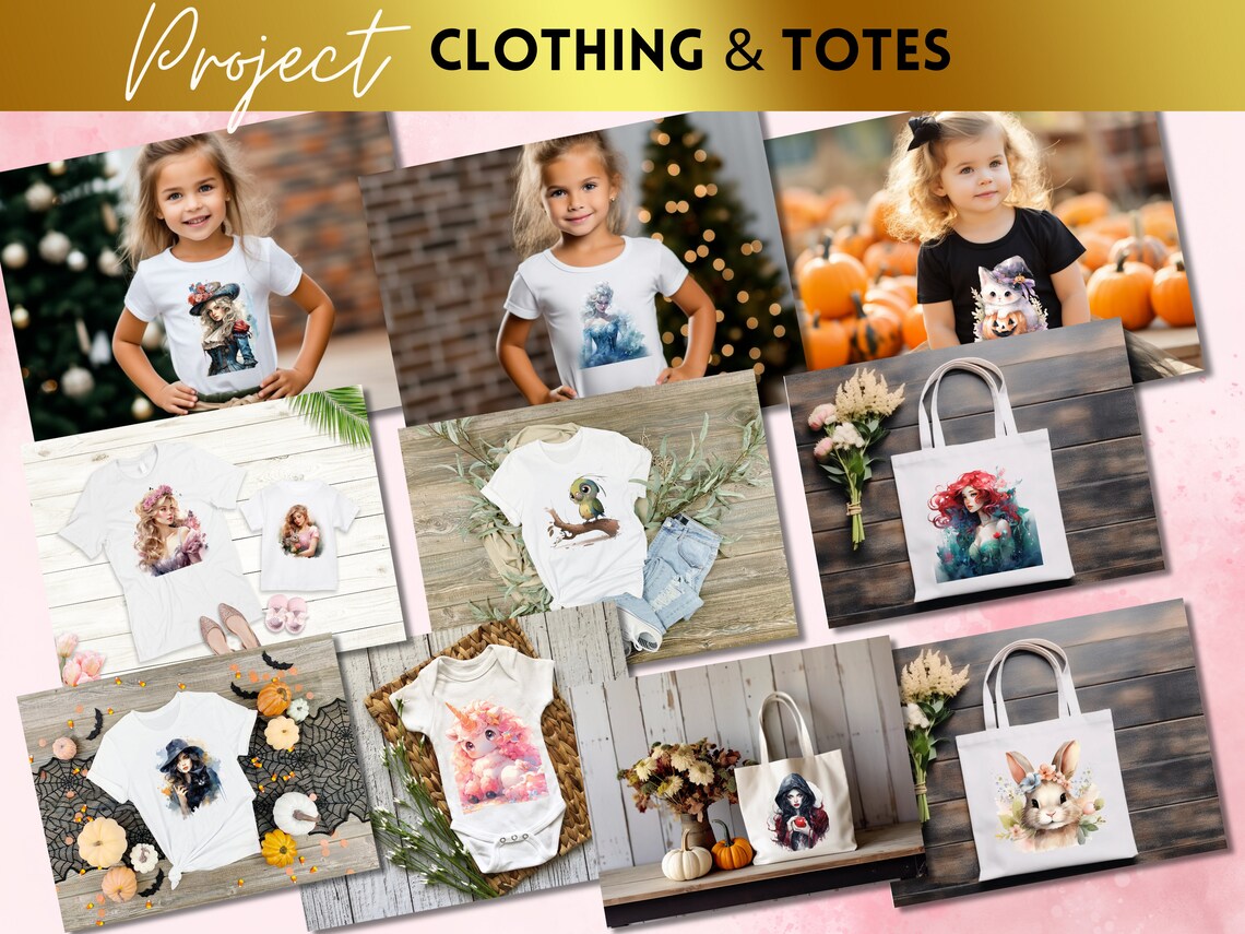 All-in-one Whole Watercolor Clipart Shop Access, Digital Clipart Bundle ...